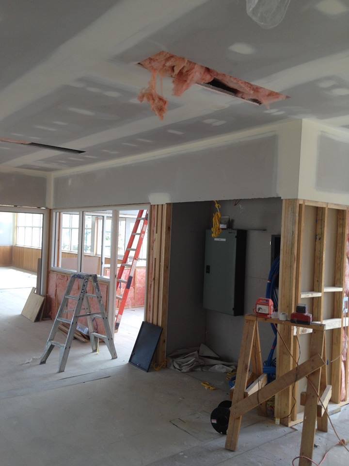 Plaster Nib Wall. Plasterboard Installation | Phil The Cracks ...